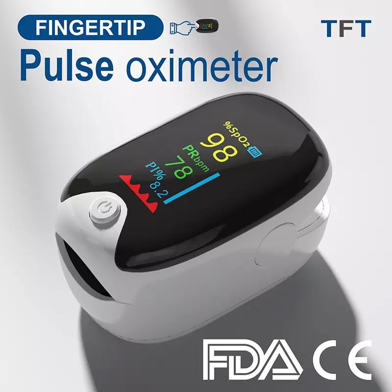 מד סטורציה עם מסך PULSE Oximeter - LED - א.א הגיינה